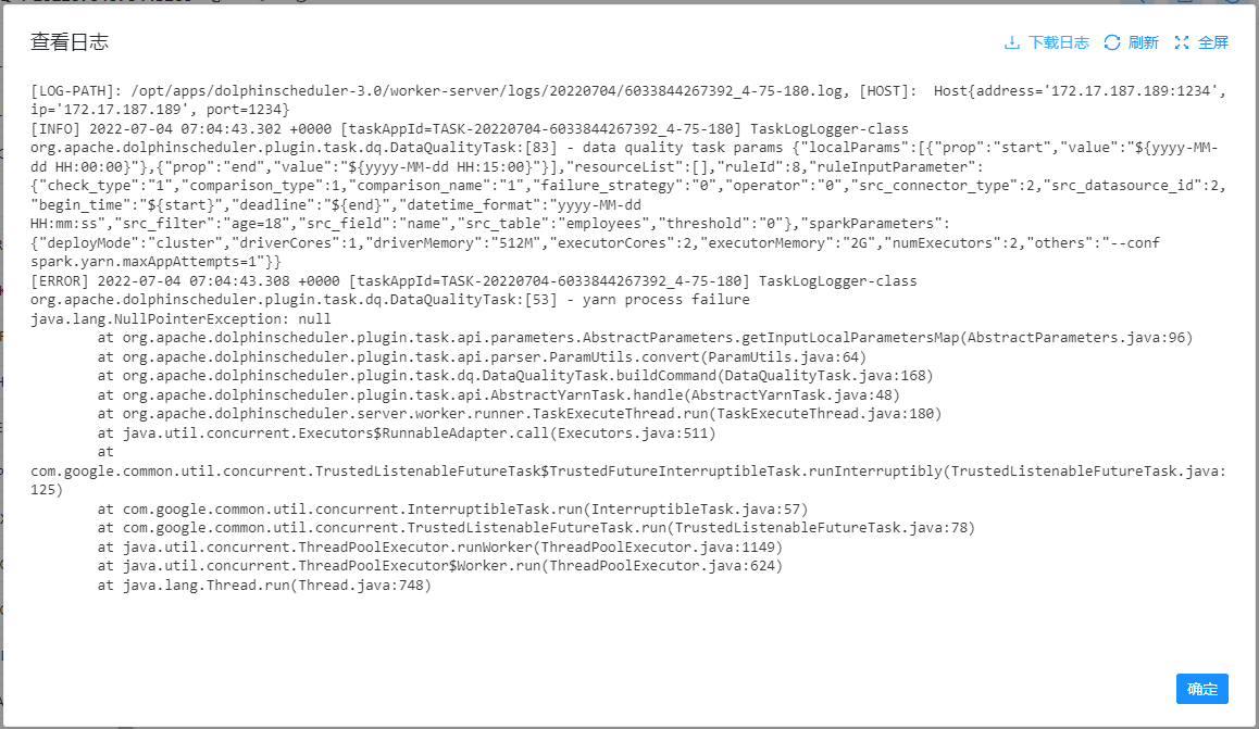 Data Quality - Timeliness Check - java.lang.NullPointerException: null · Issue #10766 · apache ...