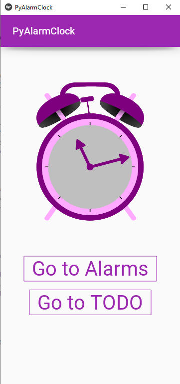 GitHub - RoyLevy24/PyAlarmClock: This is a python based alarm clock ...