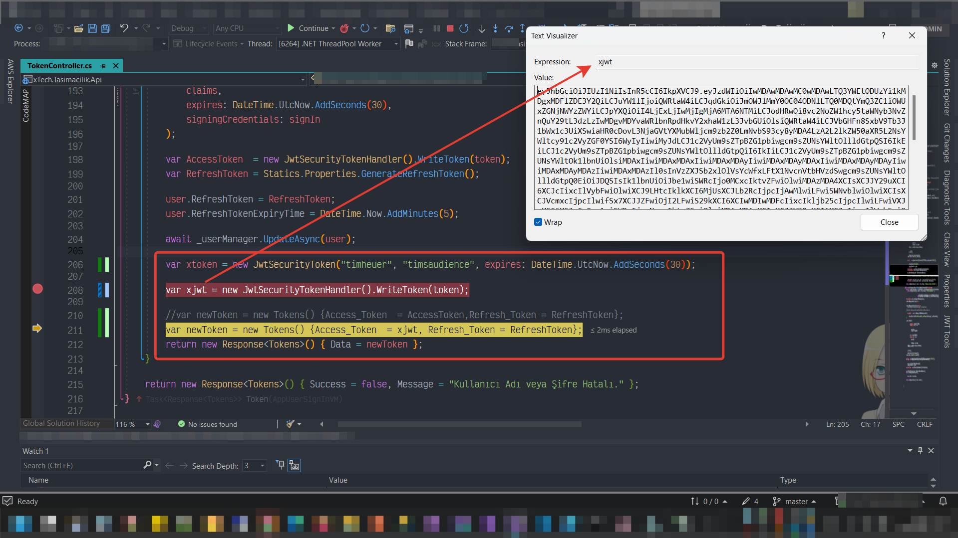 Invalid string input error on valid token · Issue #4 · timheuer/JwtTools · GitHub