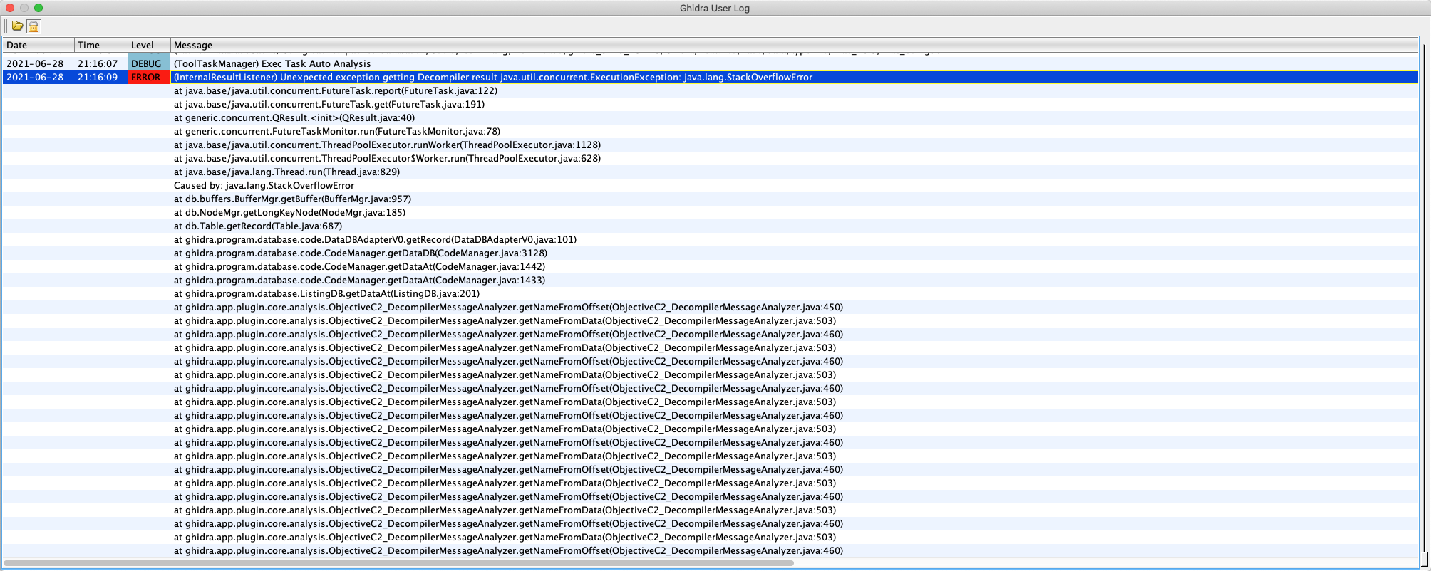 Stackoverflow Exception When Auto Analyze An Universal Mach O Binary · Issue 3164
