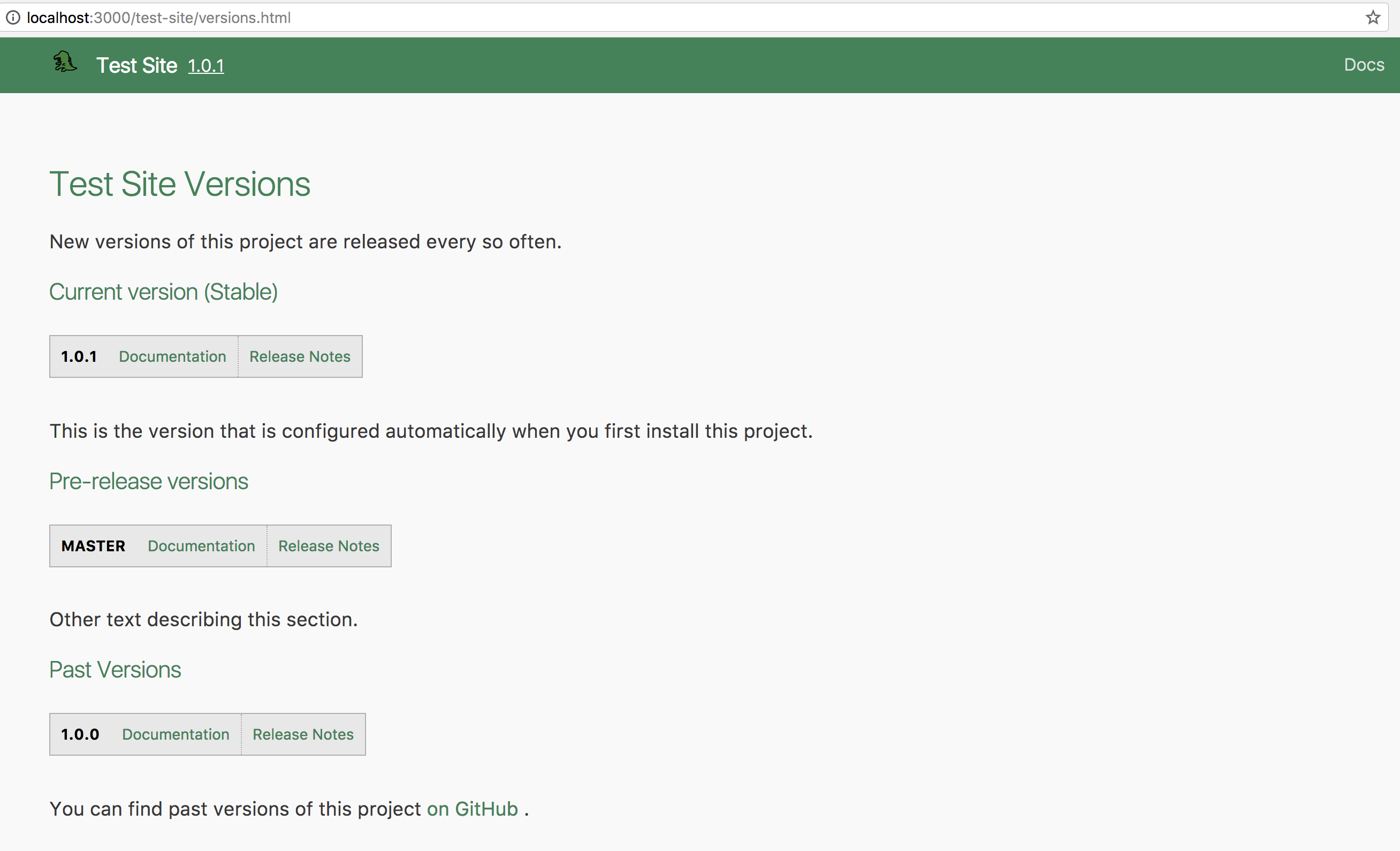 versions.html doesn't seem to be generated · Issue #297 · facebook/docusaurus · GitHub