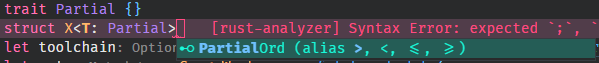Ignore Doc Aliases For Completions That Have Non Identifier Names · Issue 14692 · Rust Lang