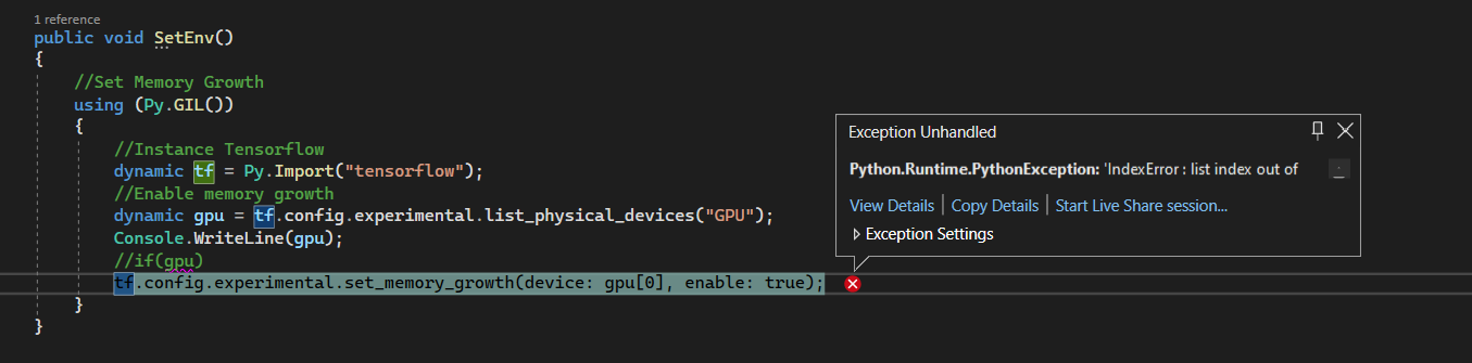 Set Tensorflow GPU usage · Issue #202 · SciSharp/Keras.NET · GitHub