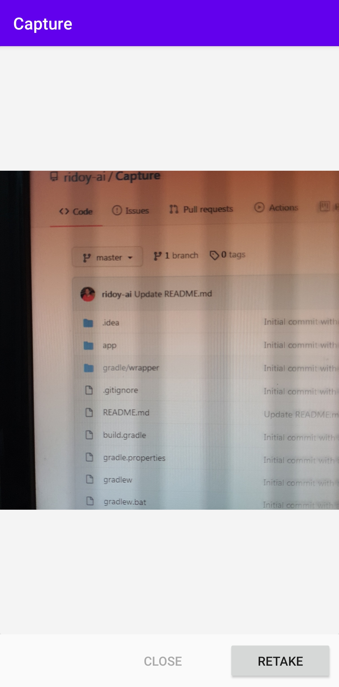 GitHub - ridoy-ai/Capture: A camera tool to capture image and save them in internal storage ...