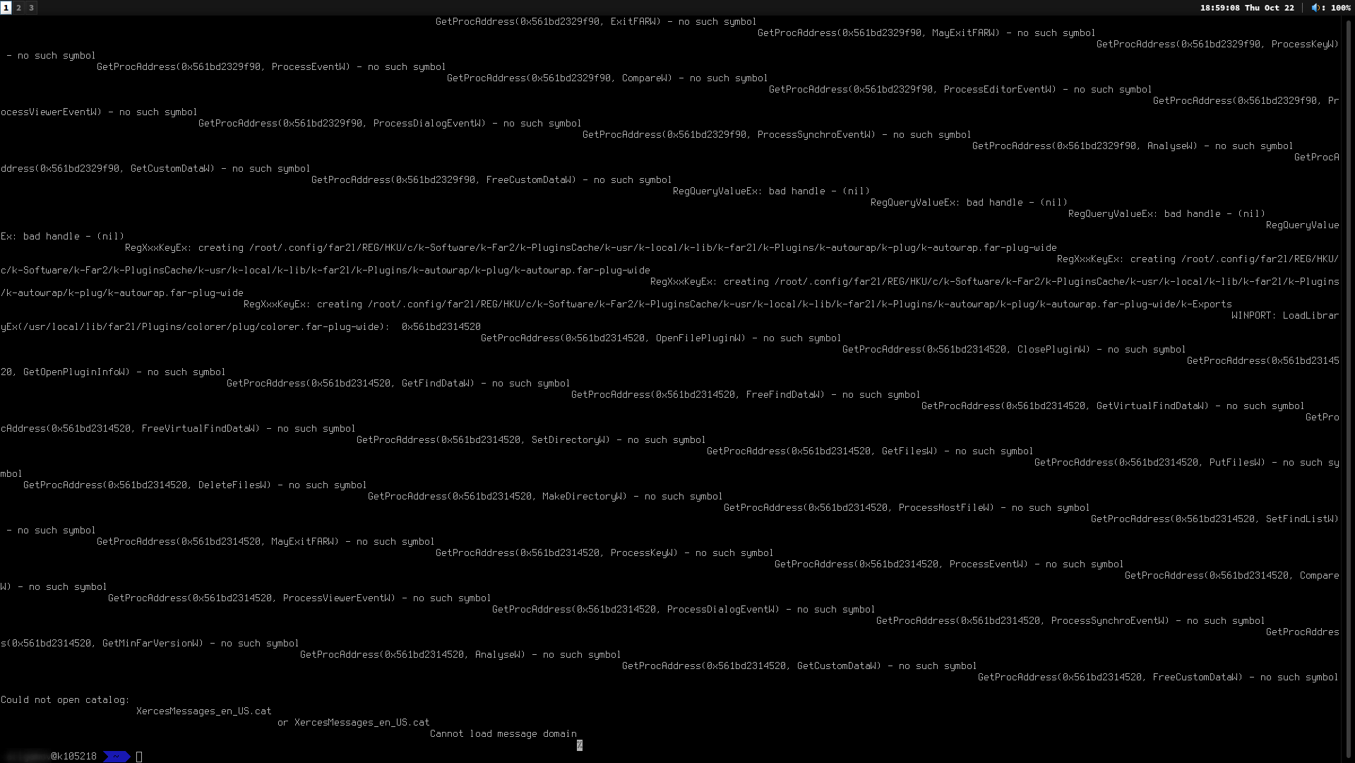 [GENTOO] Проблемы запуска far2l на физических терминалах · Issue #771 · elfmz/far2l · GitHub
