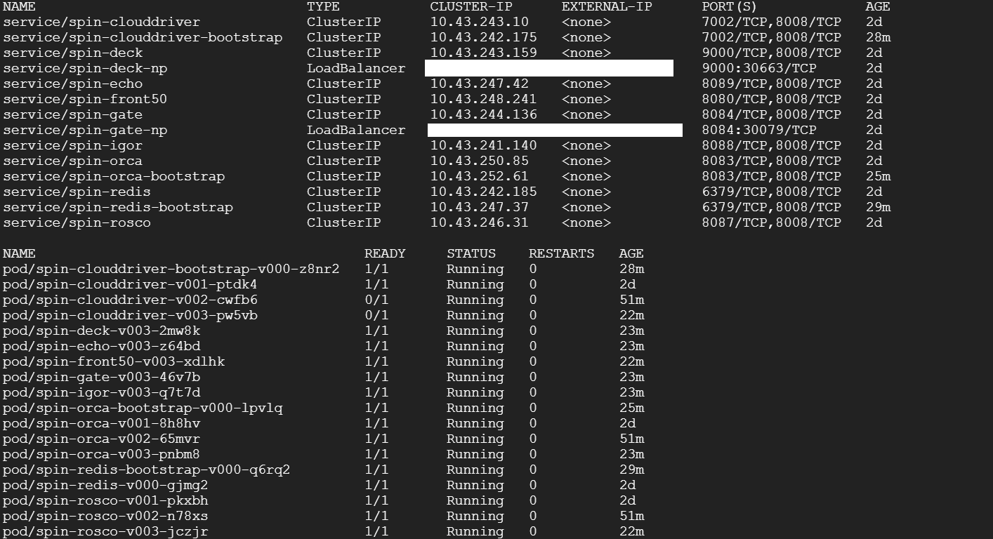 hal deploy apply stucks at Manually deploying spin-clouddriver-bootstrap · Issue #2774 ...