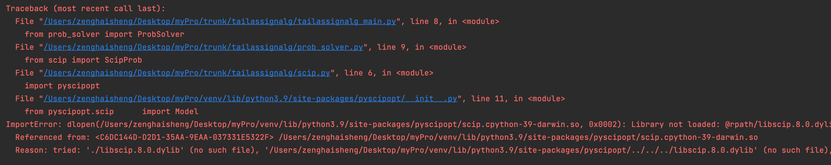 Mac Os Install Error · Issue 645 · Scipoptpyscipopt · Github