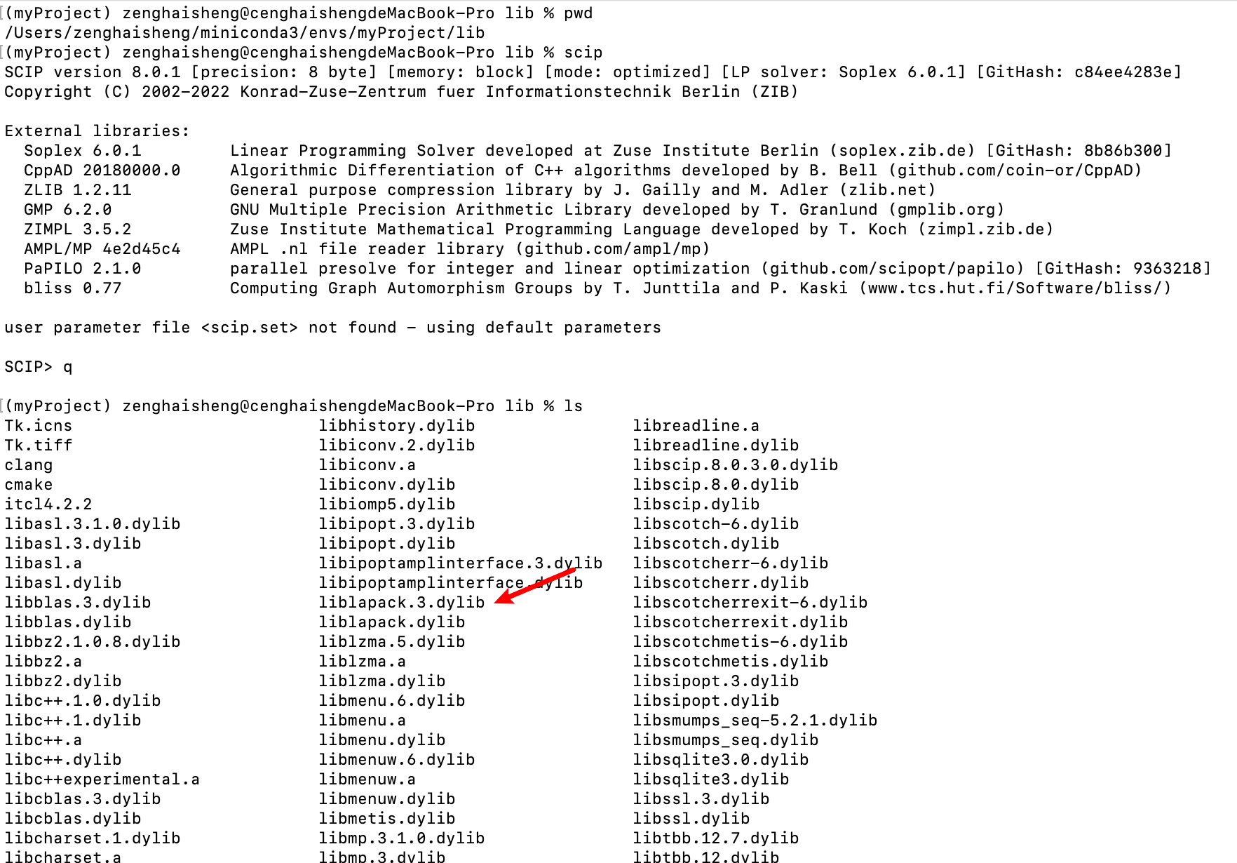 Mac OS install error · Issue #645 · scipopt/PySCIPOpt · GitHub