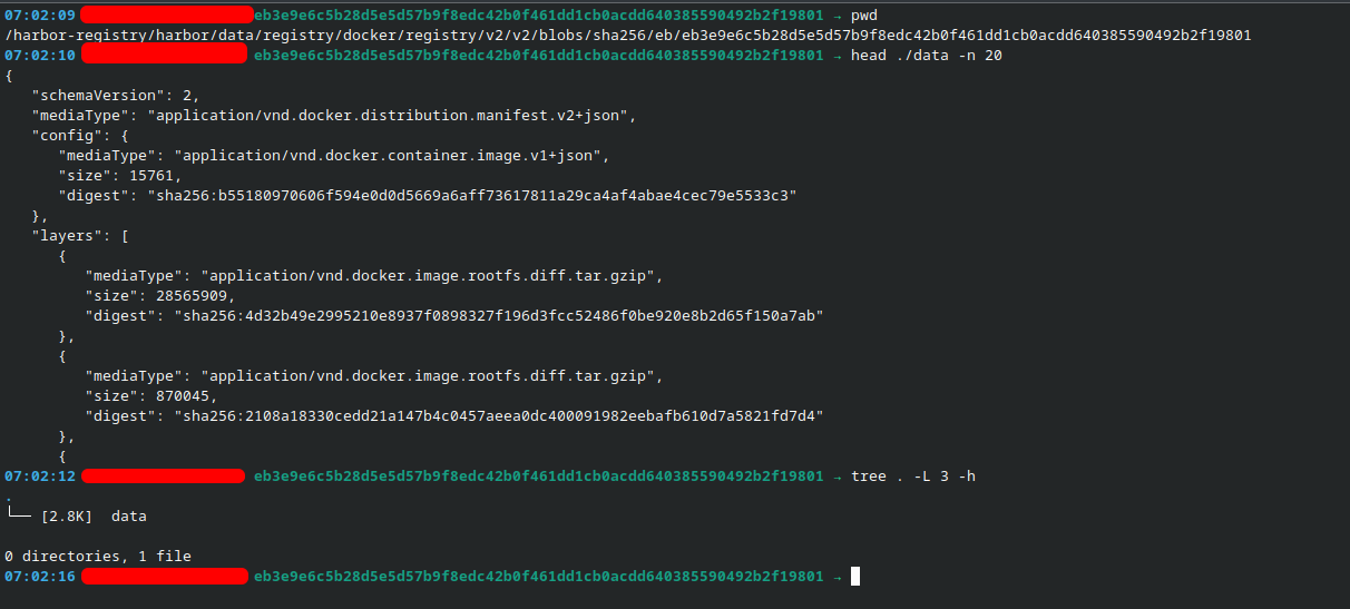 Unknown manifest - 404 - cant pull image after upgrade to 2.7.0 · Issue #18024 · goharbor/harbor ...