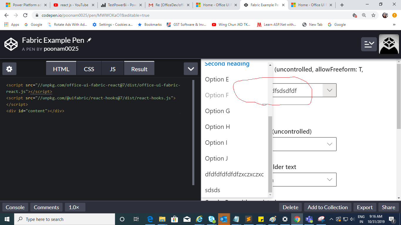 Cursor is overlapping the combobox in browser zoom · Issue #10990 ...