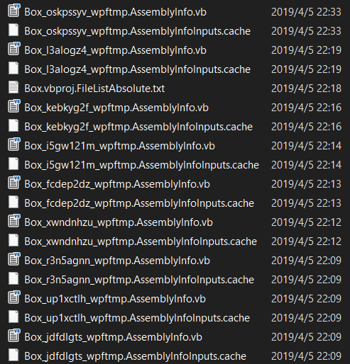 Auto generates many temp AssemblyInfo code files · Issue #510 · dotnet ... Auto generates many temp AssemblyInfo code files · Issue #510 · dotnet ...