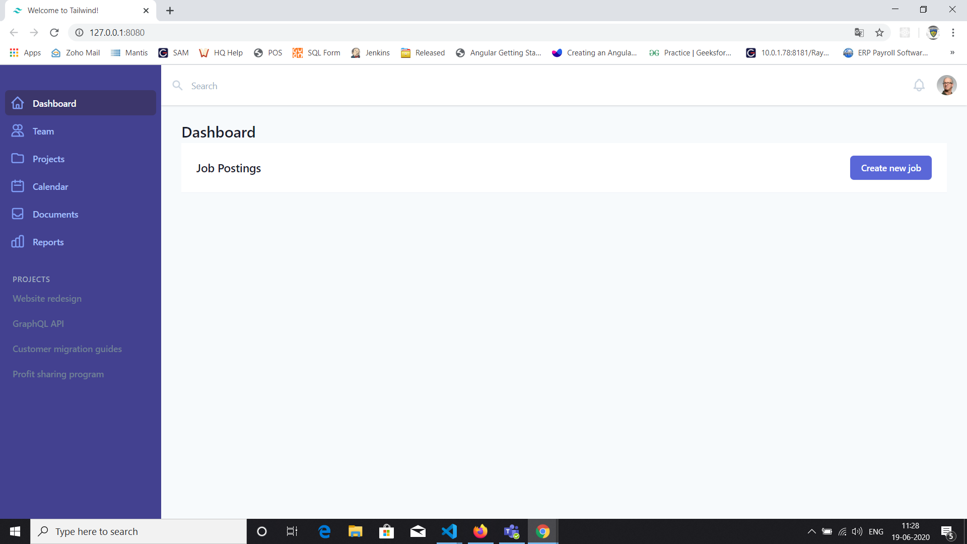Issue in documentation of Card Heading With Action component · Issue #229 · tailwindlabs ...