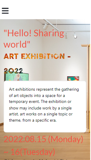 GitHub - GloireIrenge/Art-exhibition-project: This is a website on ...
