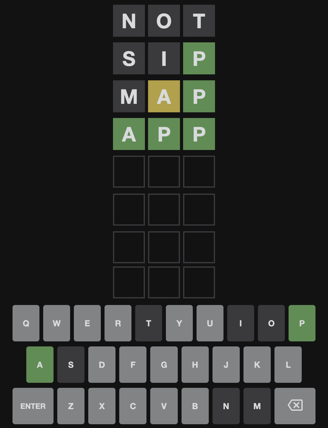 GitHub - witaly-iwanow/nwordle: 3-7 letter Wordle based on Oxford 5000 list