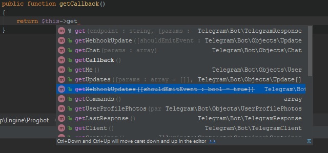 getCallbackQuery() not exist · Issue #591 · irazasyed/telegram-bot-sdk · GitHub