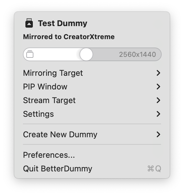 Add back the option to set external display resolution when mirroring Dummy? · Issue #466 ...