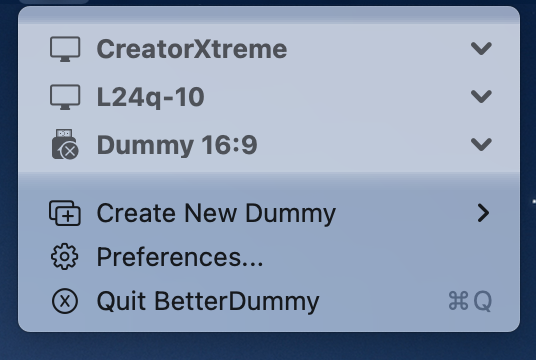 Improve menu usability + collapsible display blocks · Issue #546 · waydabber/BetterDisplay · GitHub