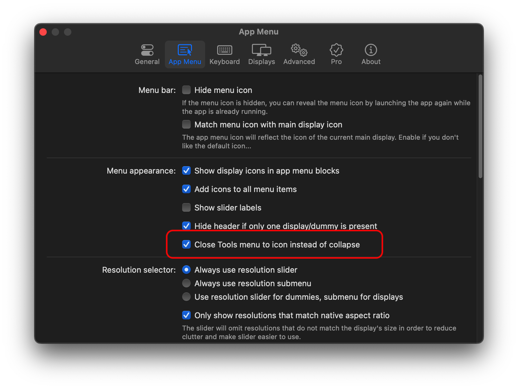 Option to close the Tools menu into the bottom icon row (instead of collapsing it) · Issue #887 ...