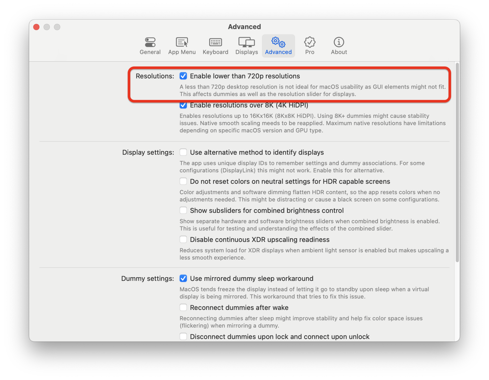 Can't get a 1920*360 hdmi screen work · Issue #968 · waydabber/BetterDisplay · GitHub