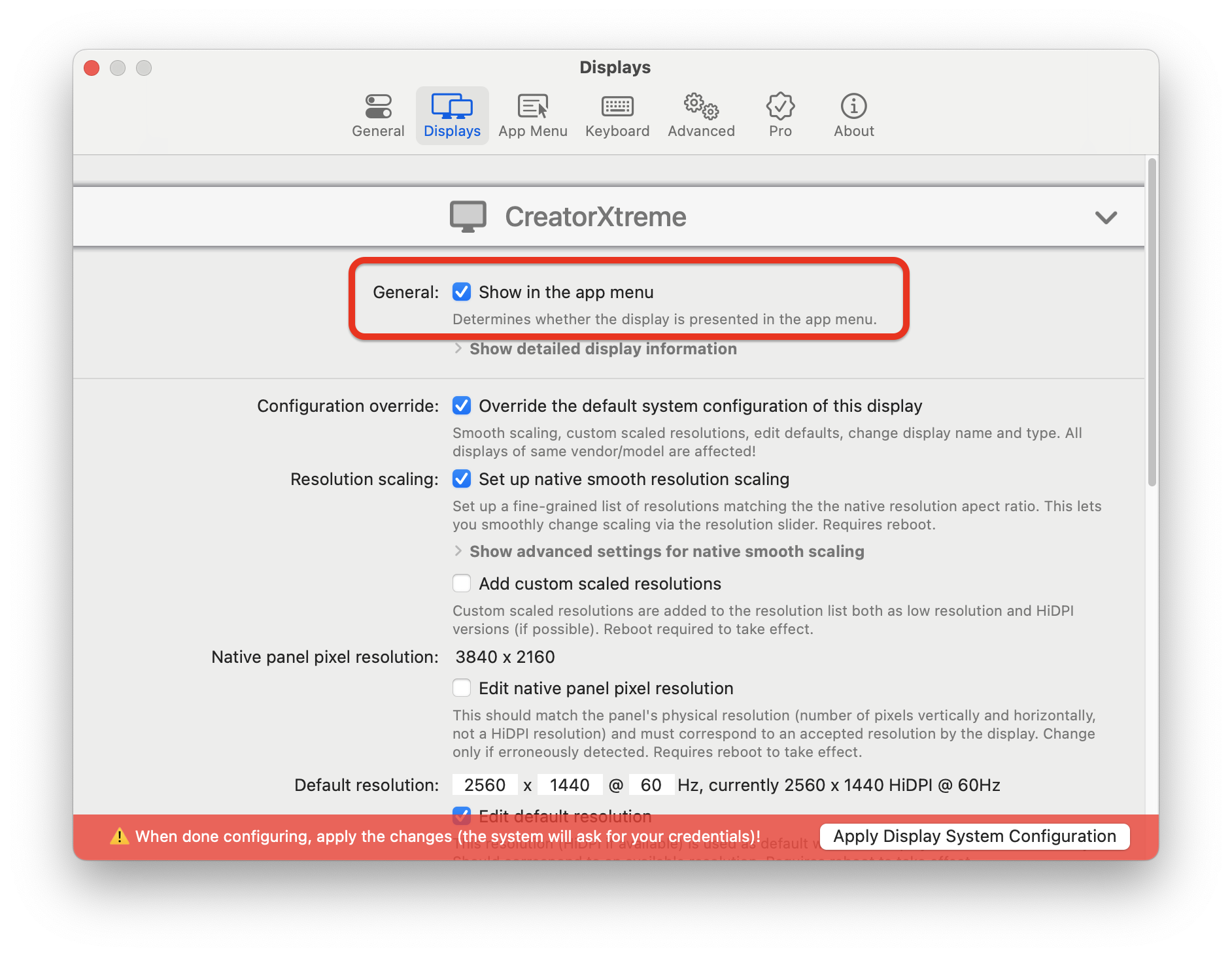 Add option to hide a display from the menu · Issue #984 · waydabber/BetterDisplay · GitHub