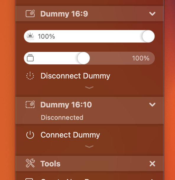 A more prominent and by default visible way to connect/disconnect dummies · Issue #1067 ...