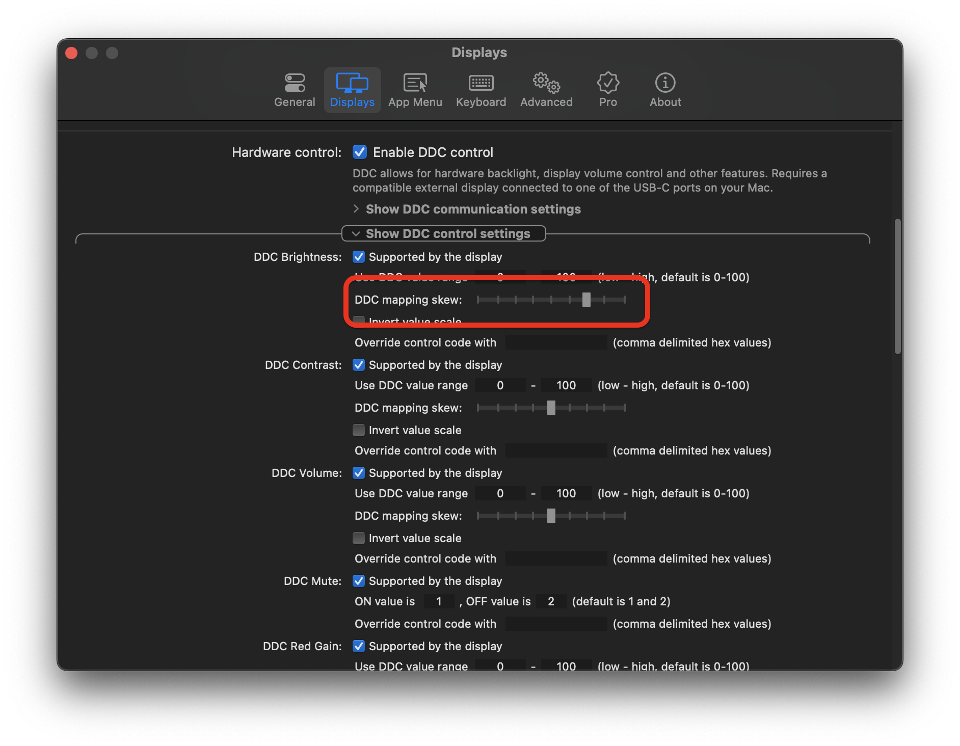 Support for DDC scale skew (curve) setting · Issue #1153 · waydabber/BetterDisplay · GitHub