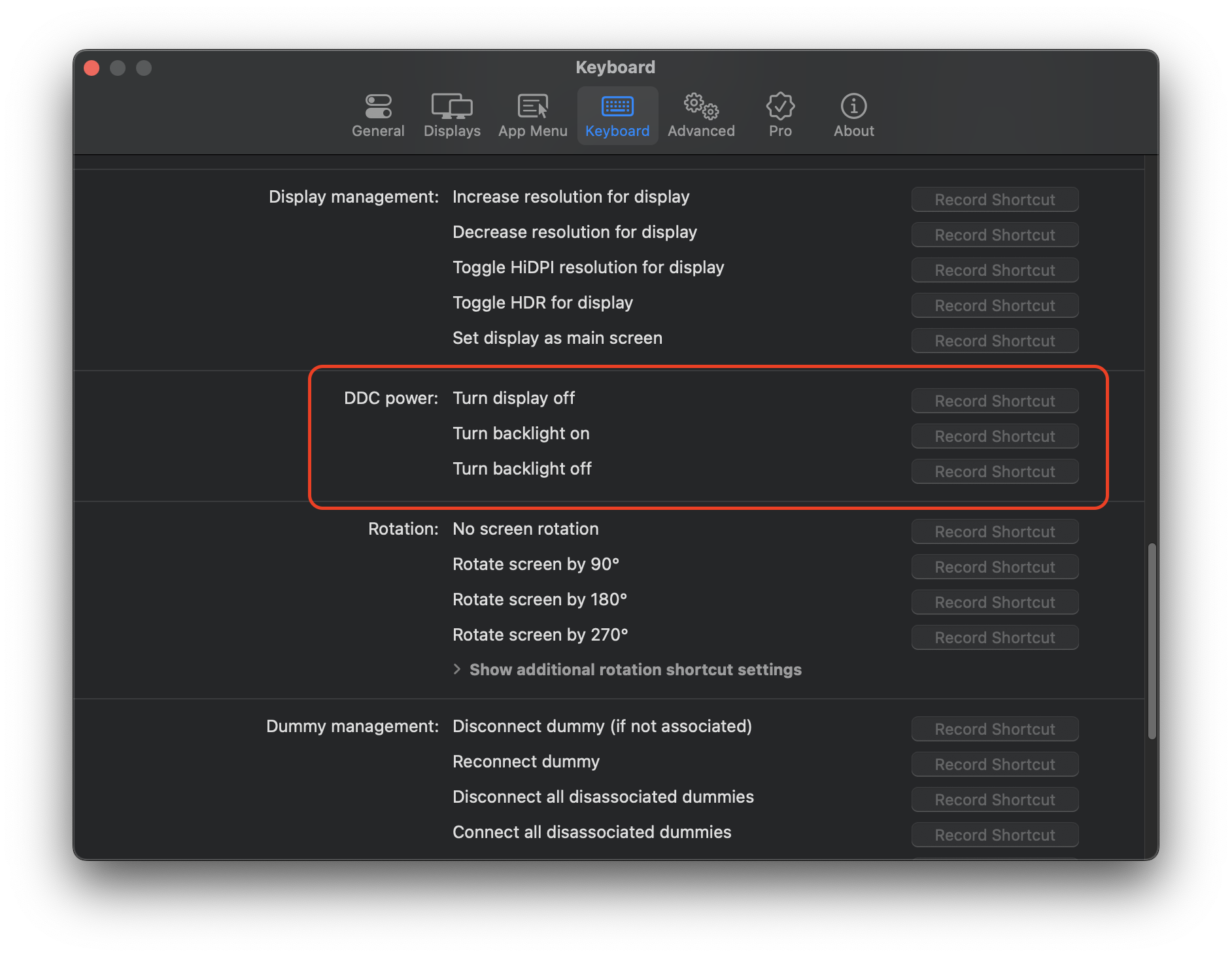 Add DDC power control options · Issue #1177 · waydabber/BetterDisplay · GitHub