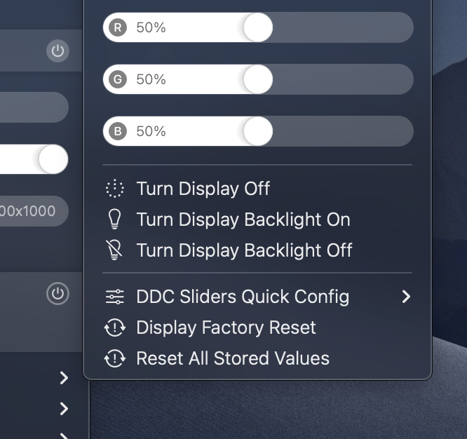 Moving DCC quick slider config lower · Issue #1497 · waydabber/BetterDisplay · GitHub