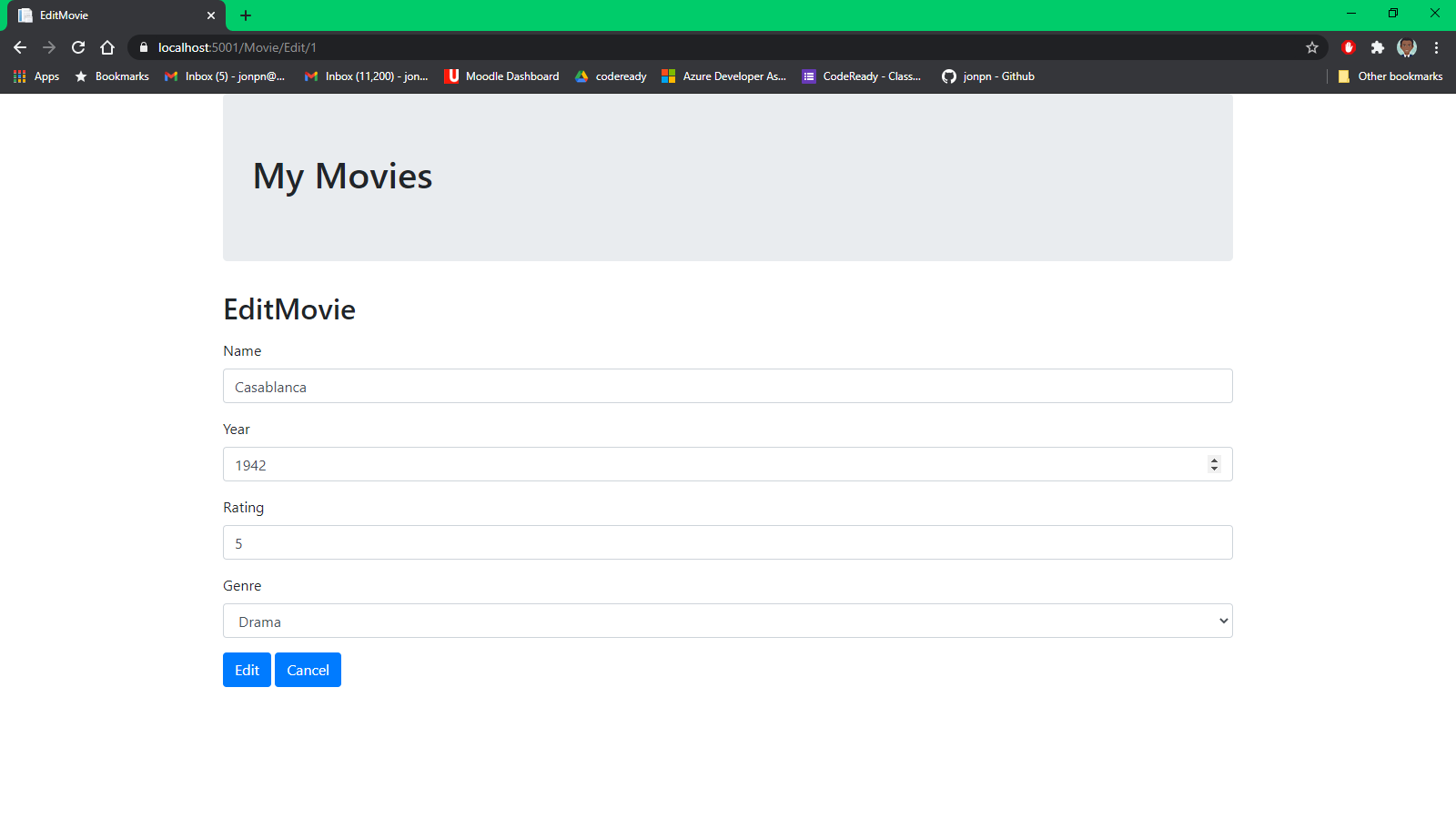 GitHub - jonpn/MovieList-MVC-App: This is a multi-page .NET MVC Core ...