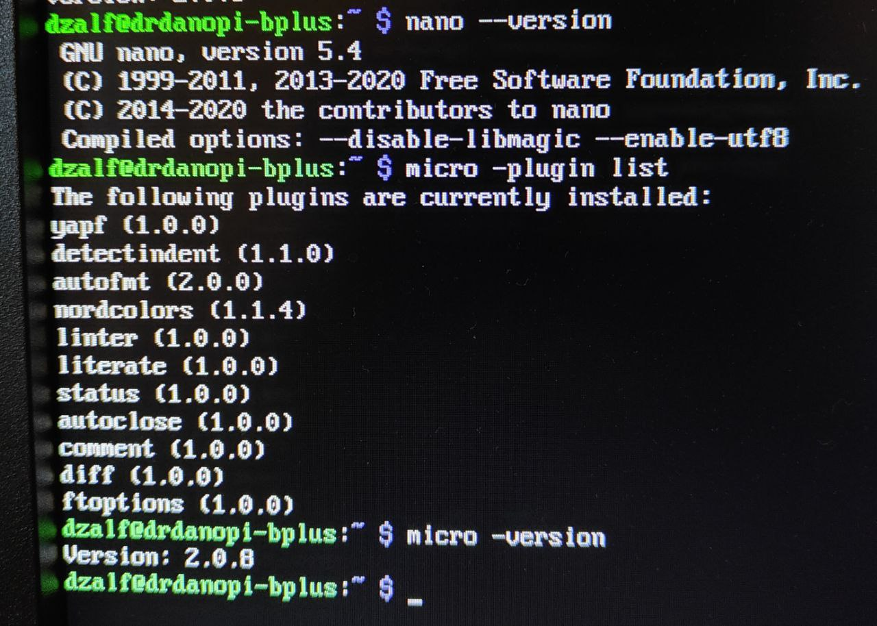 Huge input lag when browsing through code on RPi B+ v1.2 in console mode [Nano is much faster ...