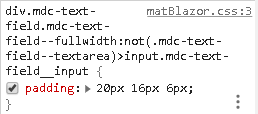 MatTextField FullWidth=true with Icon; Icon and input overlap. · Issue #276 · SamProf/MatBlazor ...