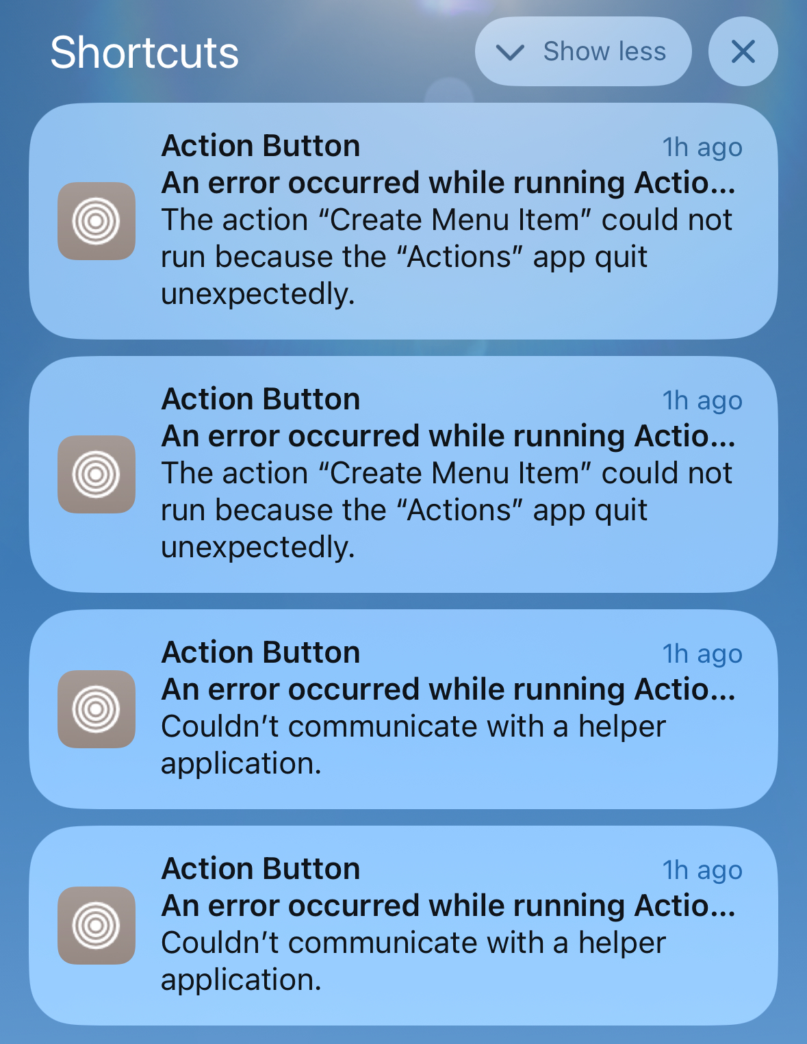 Frequent but random crashing of app creating menus · Issue #180 · sindresorhus/Actions · GitHub