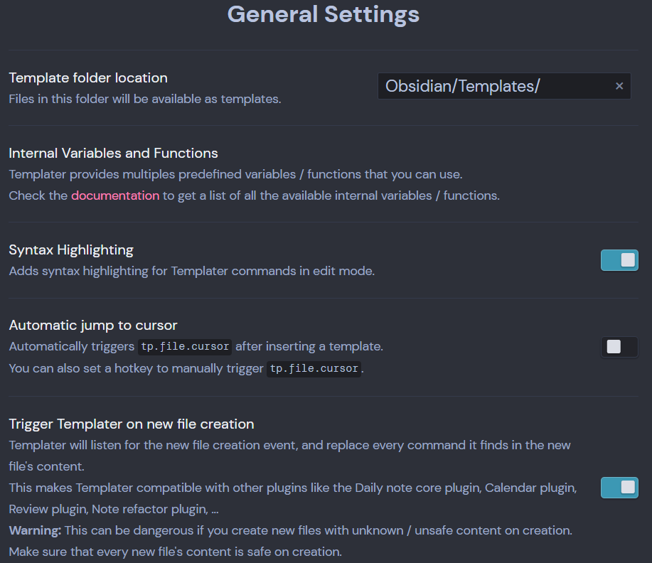 templater not activating · Issue #650 · SilentVoid13/Templater · GitHub