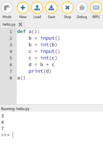 mu get different result same function to IDLE · Issue #442 · mu-editor ...
