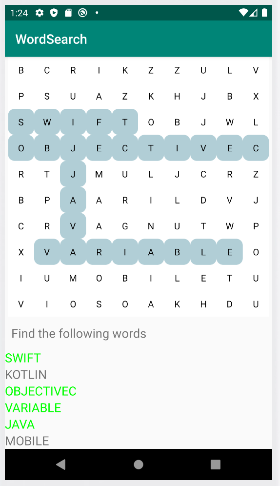 GitHub - vincentchiang1/wordsearch: Android word search puzzle game