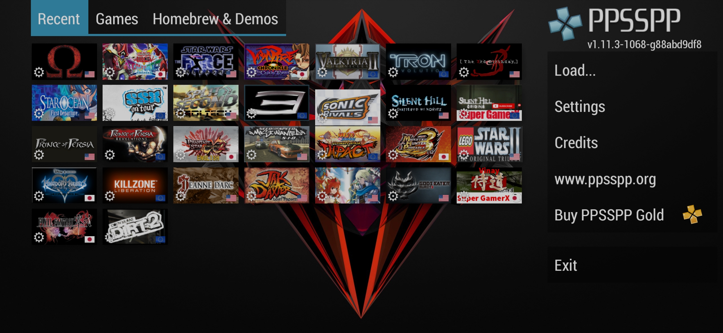 [Feature Request] Expand Recent Games List · Issue #14707 · hrydgard/ppsspp · GitHub