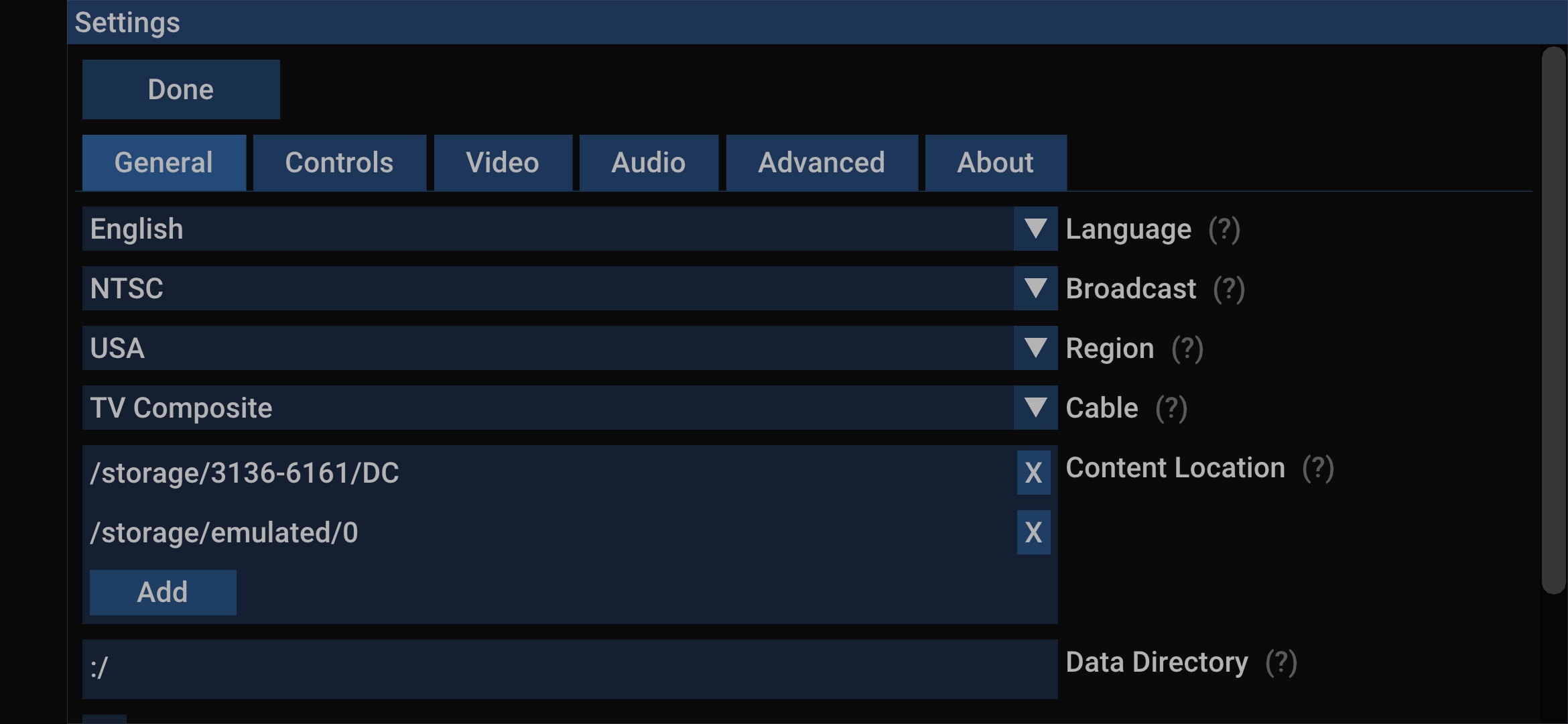 (Android)(Scoop Storage) Flycast data file directory always reset when app is clear/killed ...