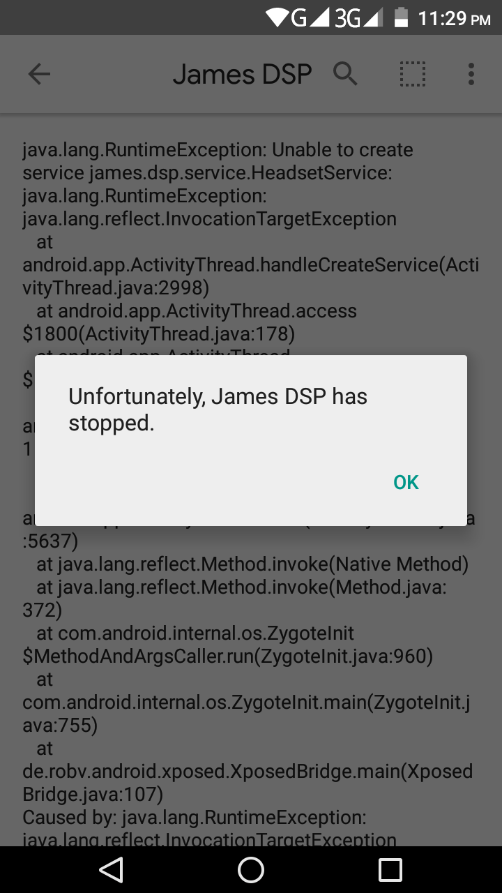 (Android 5.1) Crashing v9.1 · Issue #33 · james34602/JamesDSPManager · GitHub
