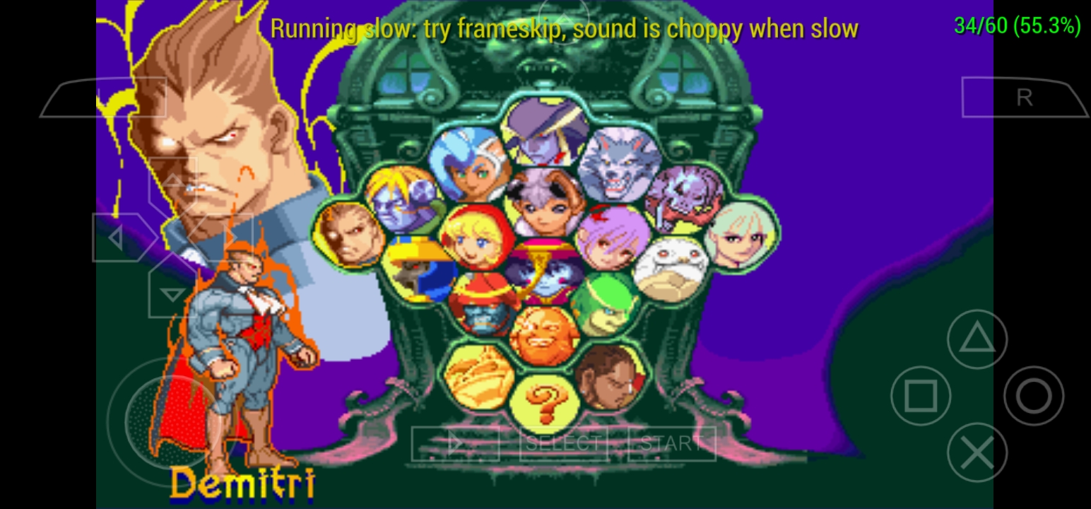 Darkstalkers Vampire Chronicles Fell Off The Fast Path Again · Issue 16510 · Hrydgard 