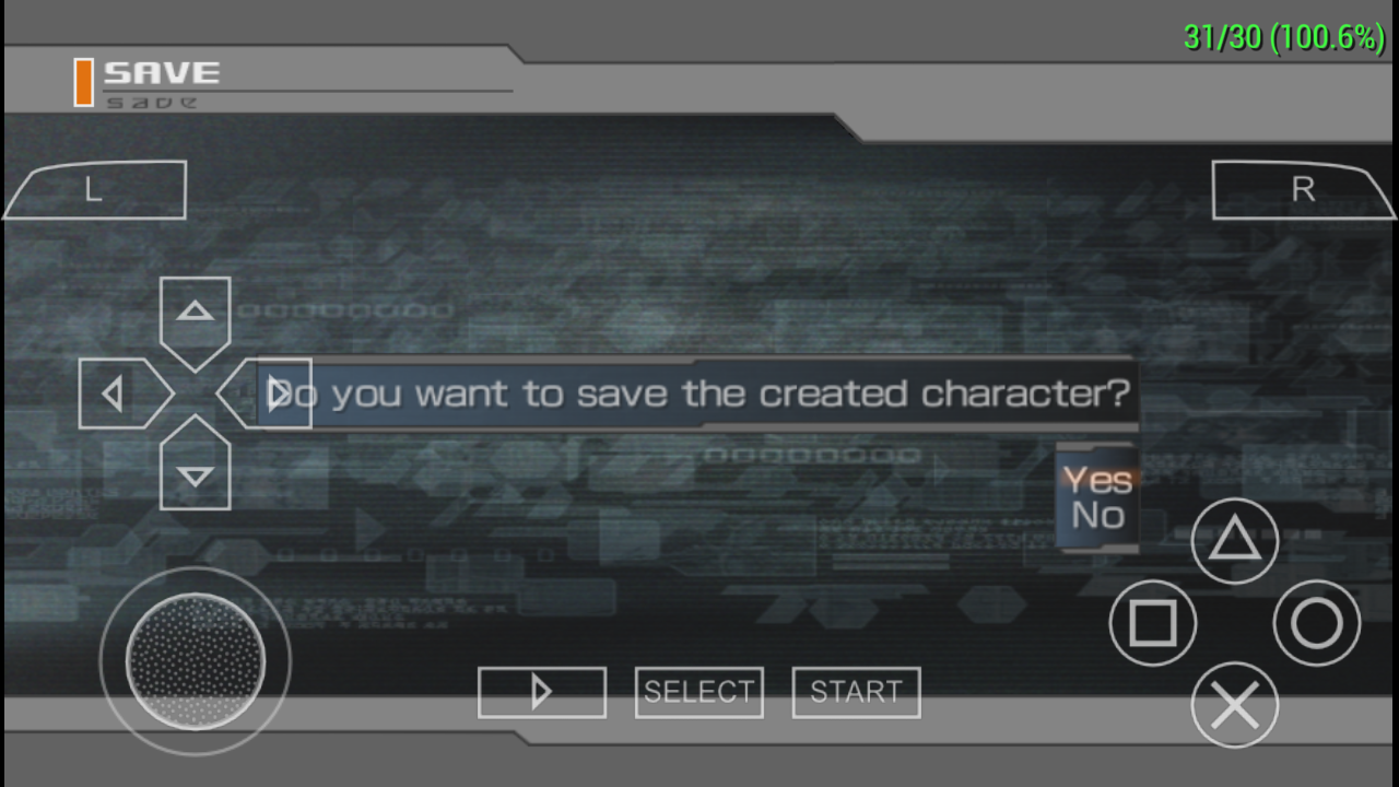 Phantasy Star Portable Crash On Loading After Creating Character · Issue 12015 · Hrydgard