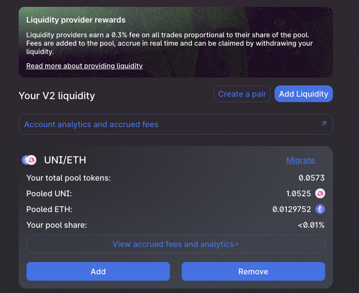 fix v2 pool ui · Issue #1398 · Uniswap/interface · GitHub