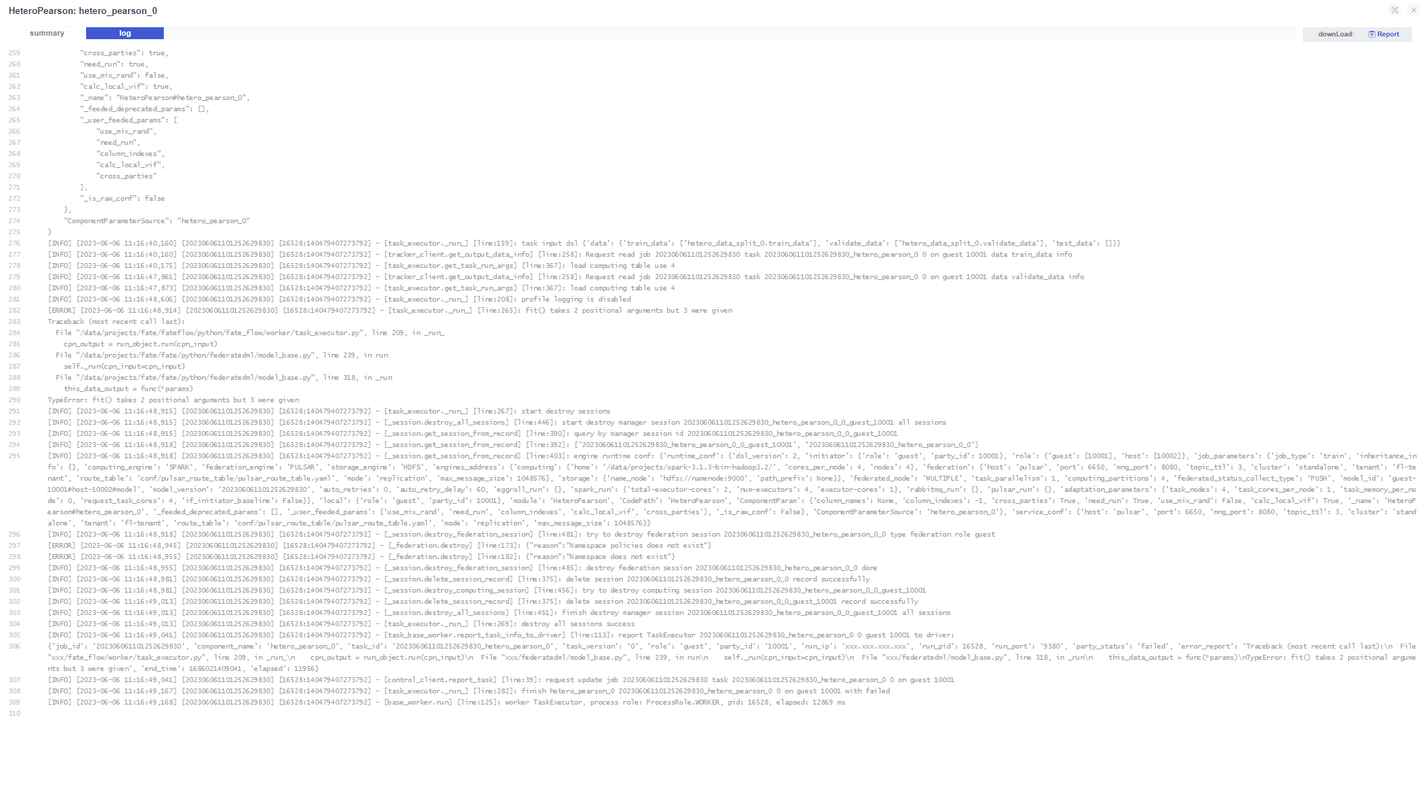 hetero_pearson raise an error when input both validate_data and train_data · Issue #4894 ...