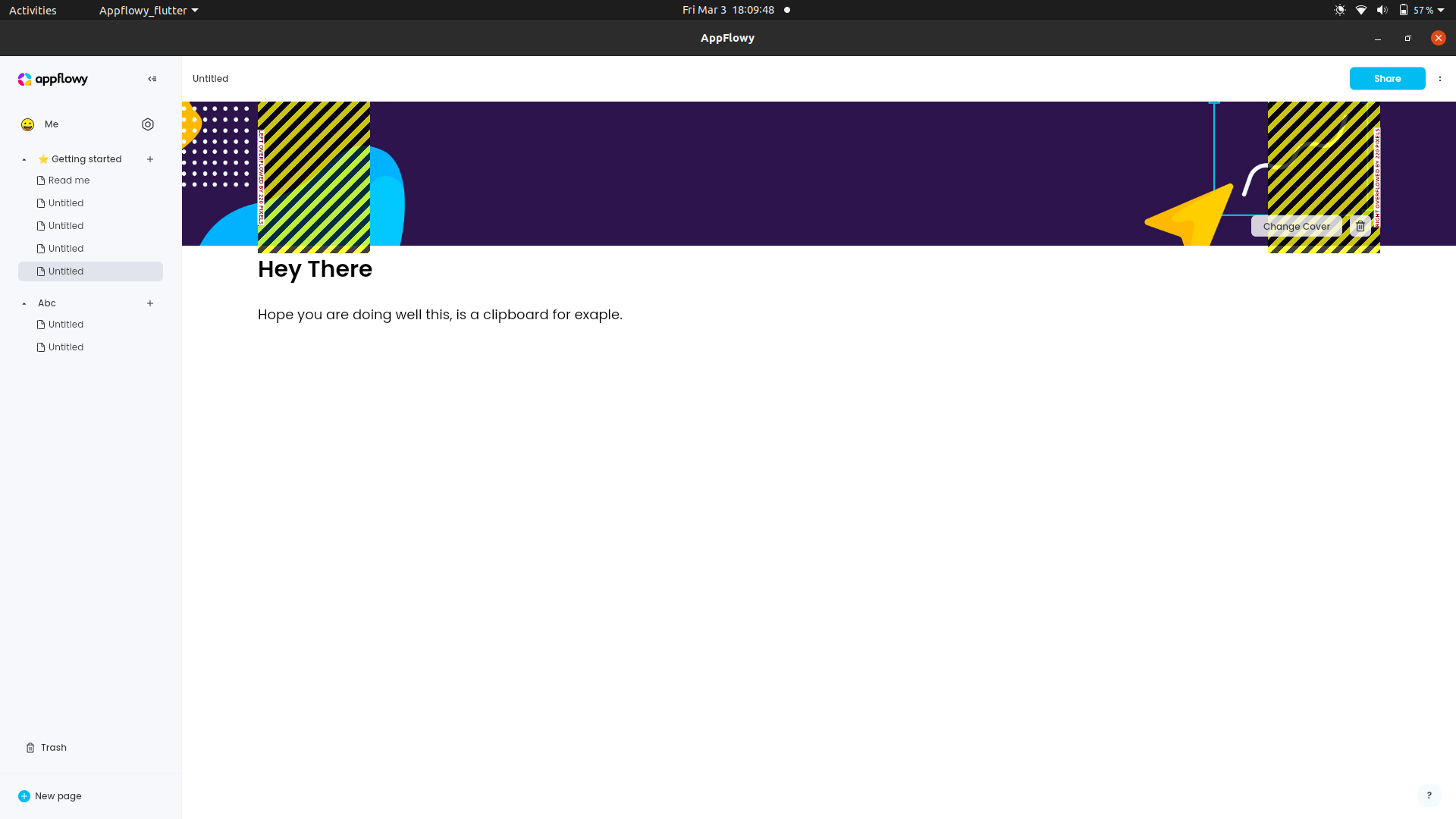 Bug Cover Image Causes Overflow · Issue 1916 · Appflowy Ioappflowy · Github 8368