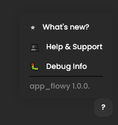 [BUG] the version in the bubble icon `?` always shows 1.0.0 in Windows. · Issue #2074 · AppFlowy ...