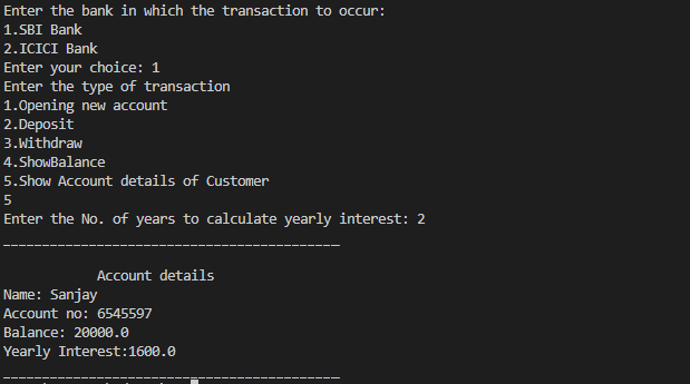Task - Interfaces - Bank Accounts · akash-coded core-java · Discussion #18 · GitHub