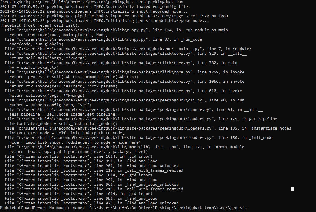 Fix loader to locate custom nodes · Issue #333 · aisingapore/PeekingDuck · GitHub