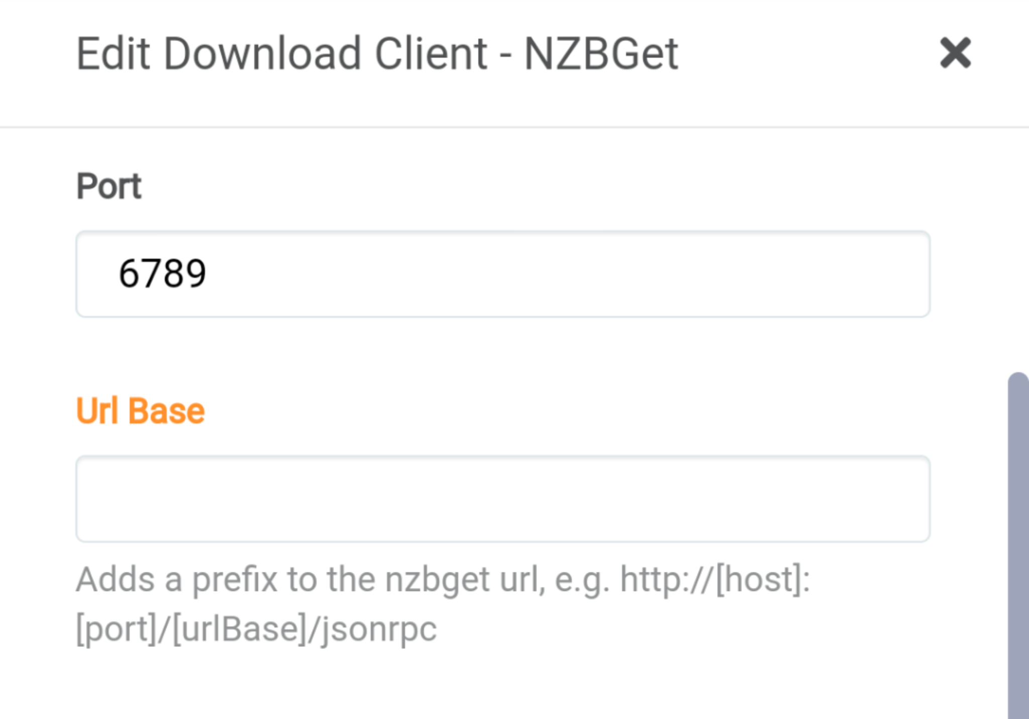 Add Url Base To Nzbget And Possibly Others As Sonarr Has · Issue 3109 · Radarrradarr
