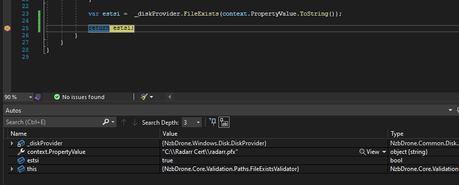 Ssl Cert Path Fails To Find File If Theres A Space In The Path · Issue 6885 · Radarrradarr 4618