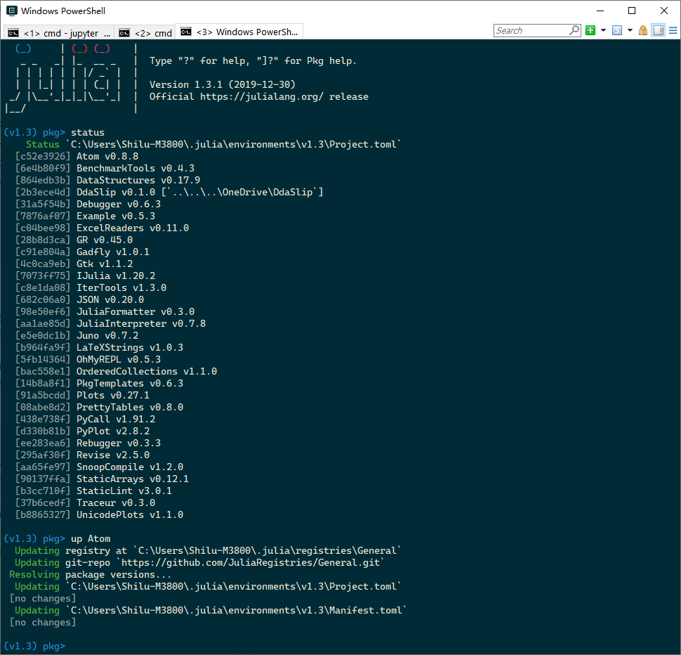 [bug]atom Jl Can Not Update To The Latest Version · Issue 509 · Junolab Juno Jl · Github