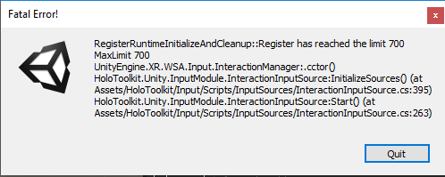 Fatal error when using Interaction Manager · Issue #2268 · microsoft ...